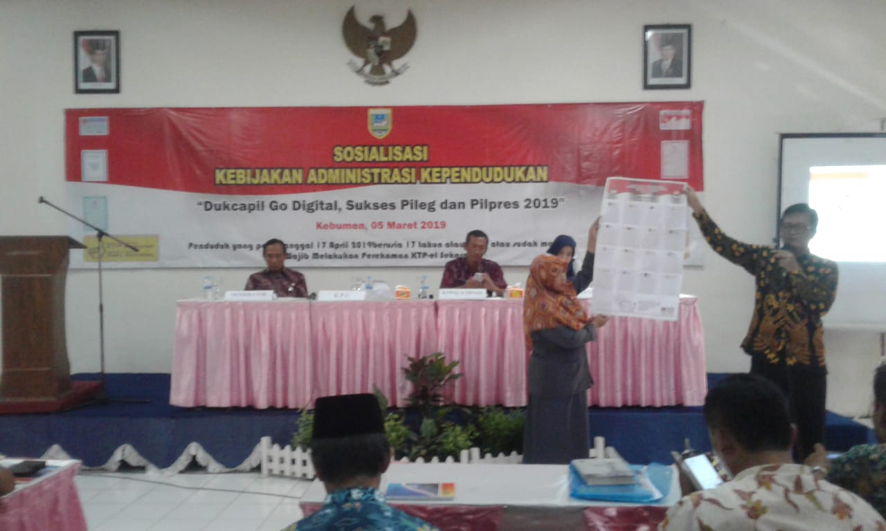 Disdukcapil Gelar Sosialisasi Go Digital Untuk Sukseskan Pemilu 2019 ...