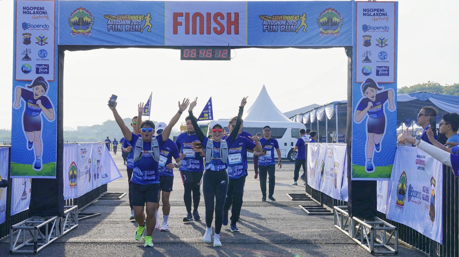 Ratusan Pelari Ikuti Government Auto Show Fun Run 2025, Rute Steril ...