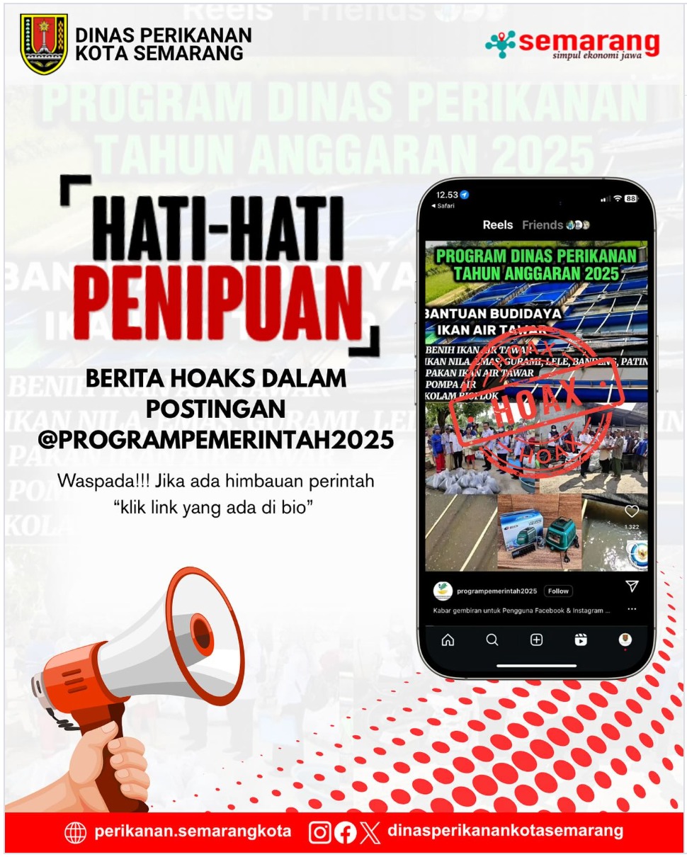 [HOAKS] Program Dinas Perikanan 2025 Tentang Bantuan Budidaya Ikan Air ...